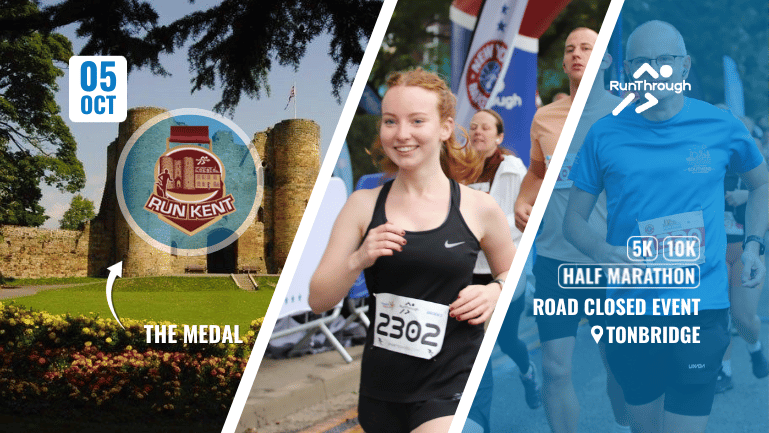 RunThrough UK RUN KENT HALF MARATHON 10K & 5K OCTOBER 2025